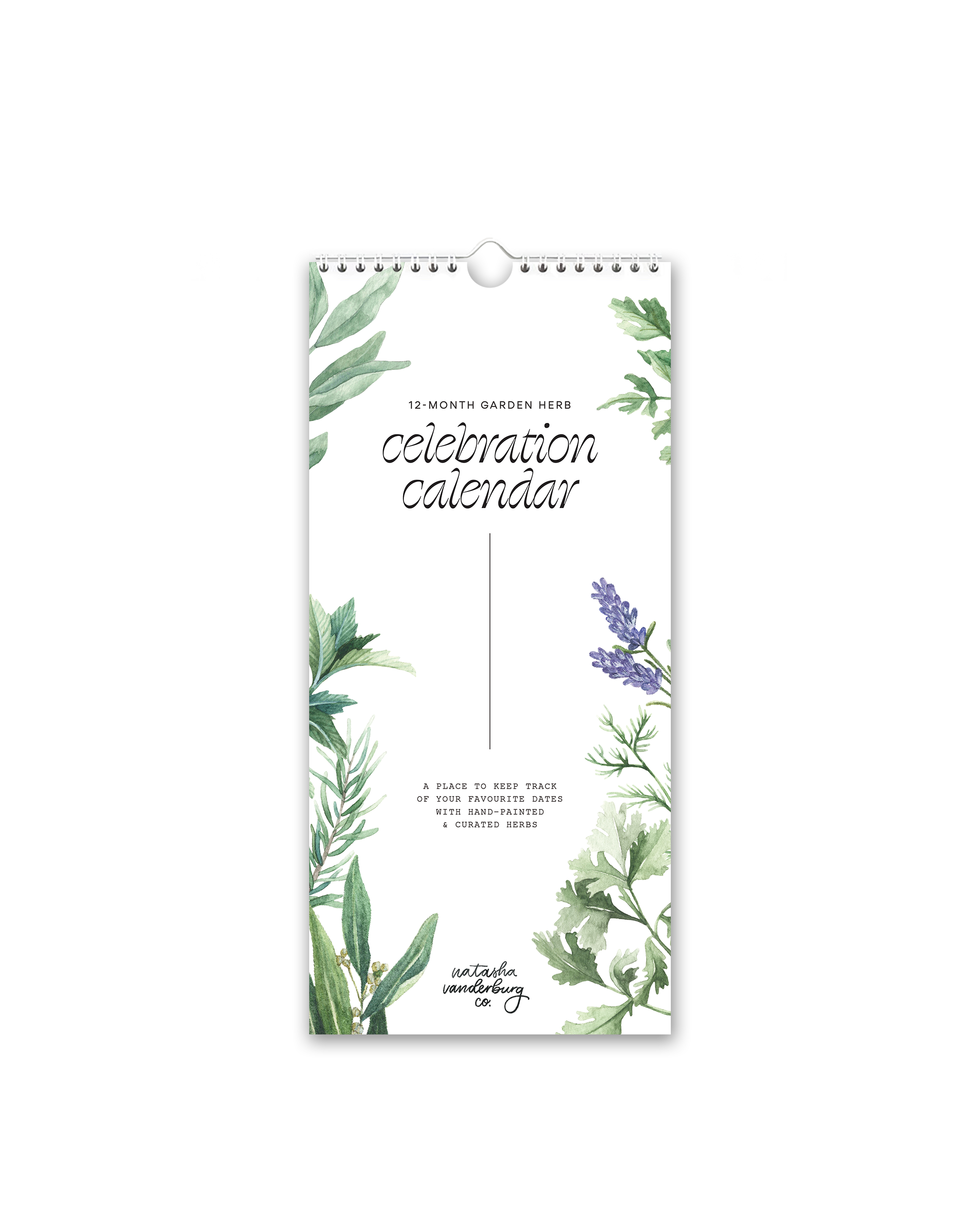 Herb Celebration Calendar – Natasha Vanderburg Co.